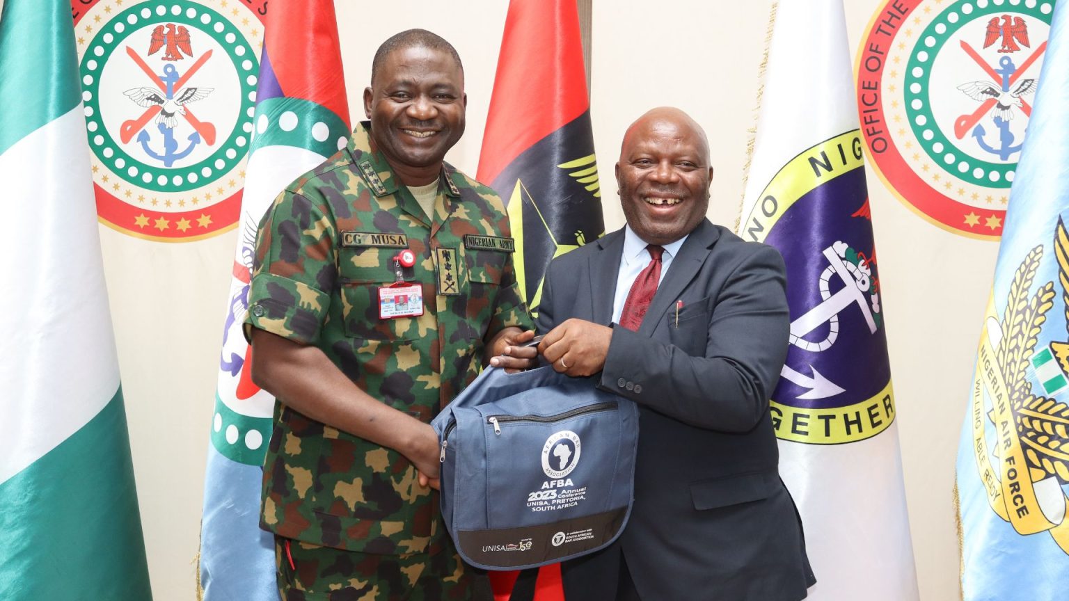 AFBA visit to the Chief of Defence Staff of Nigeria Gen. Christopher ...
